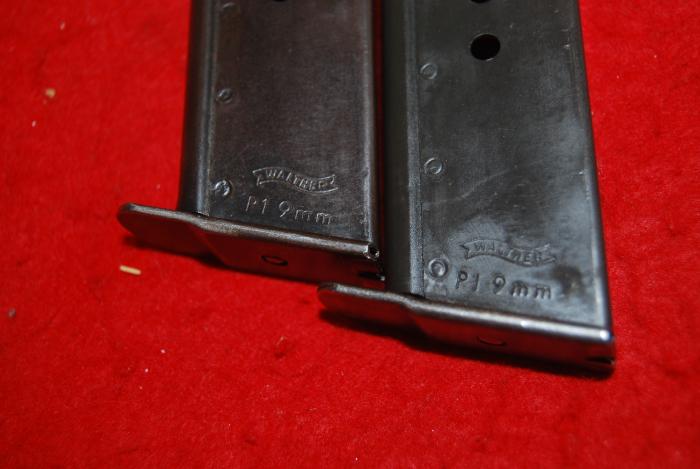 Set Of 2 Walther P1 9mm Magazines For Sale at GunAuction.com - 8974798