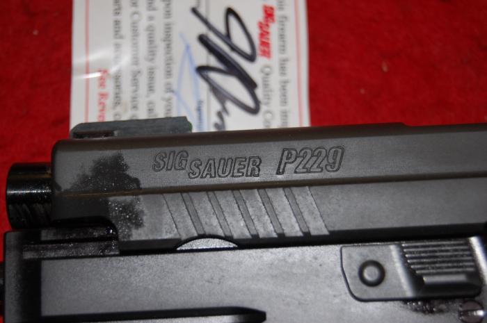 Sig Sauer P229 Sct 9mm Blue / Polymer For Sale at GunAuction.com - 9090784