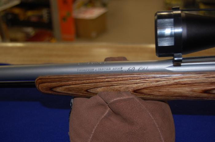 T/C Omega X7 .50cal Ss/Laminate Muzzleloader For Sale at GunAuction.com ...