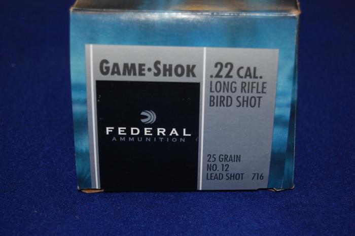 500rds Federal .22lr 25gr #12 Lead Birdshot For Sale at GunAuction.com ...