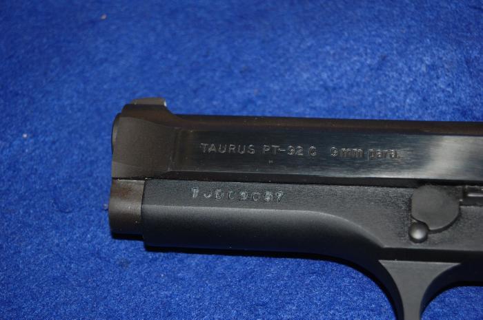 Taurus Pt-92c 9mm Blue / Wood ( Very Clean ) For Sale at GunAuction.com ...