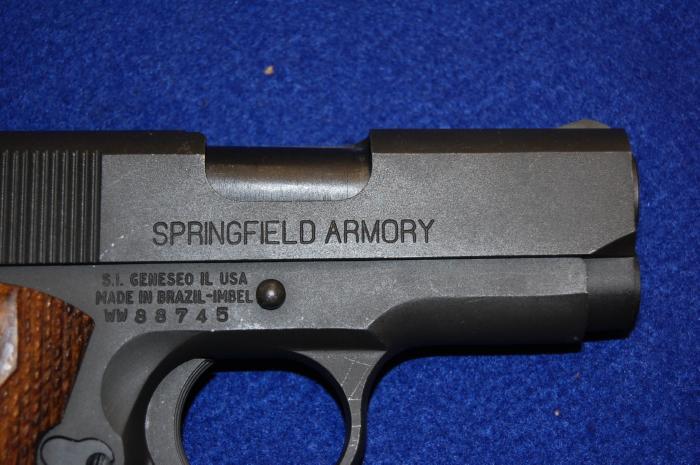 Springfield Armory (Geneseo, Il) Springfield Armory Gi Micro Milspec 45 ...