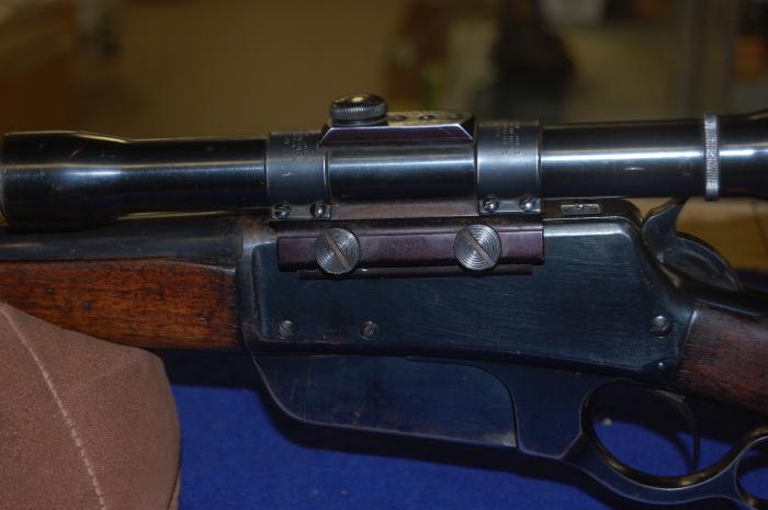 Winchester 1895 Flatside 30/40 Krag W/ Scope Blue/Wood For Sale at GunAuction.com - 10077431