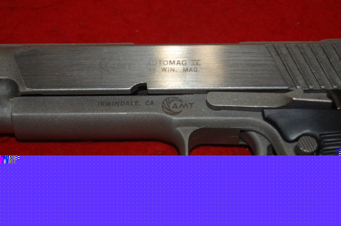 Amt Automag Iv .45 Win Mag 6 1/2 In. Bl Stainless For Sale at ...