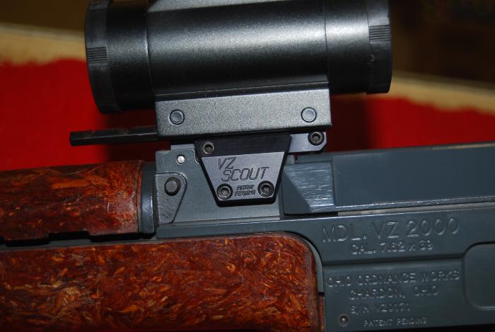 Ohio Ordnance Works Vz 2000 7.62 X 39 With Scope 4-Mags Ak-47 Style For ...