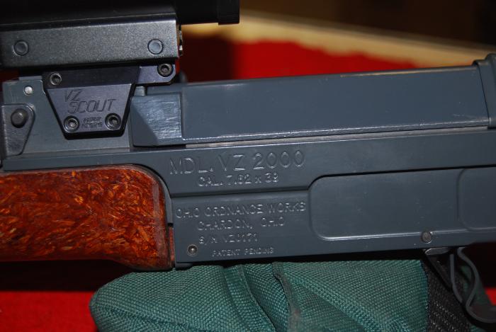 Ohio Ordnance Works Vz 2000 7.62 X 39 With Scope 4-Mags Ak-47 Style For ...