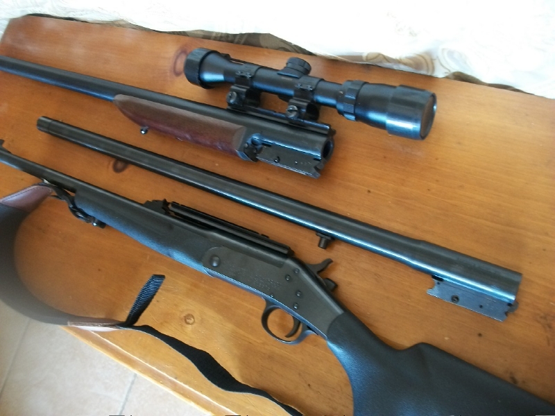 Harrington & Richardson, Inc. H & R Handi-Rifle 243/20ga Slug/12ga Yth ...