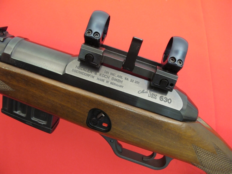 Hk Model 630 223 Blue/Wood, W/Scope Mount For Sale at GunAuction.com ...