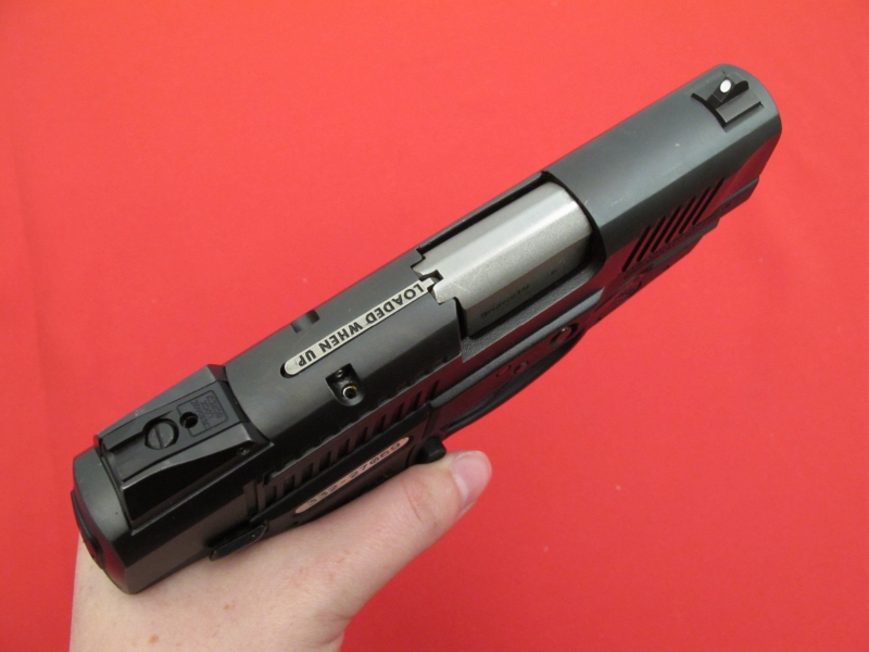 Ruger Sr9c W/Crimson Trace Laser, Two Mags For Sale at GunAuction.com ...