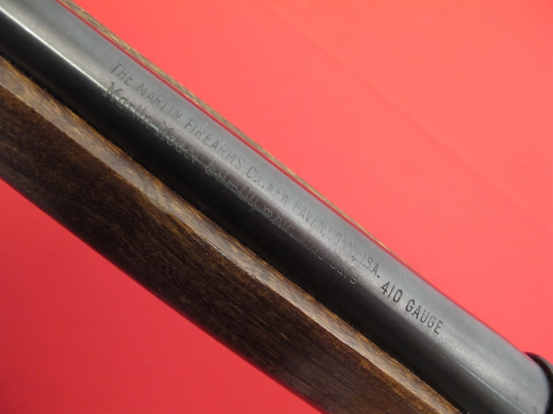 Marlin M/59, .410 Shotgun 3 Inch Chamber - Bolt Action No Reserve For ...