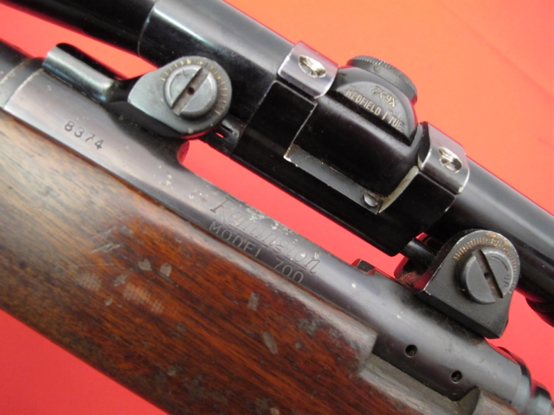 Early Remington Model 700 222 Adl, W/4 Digit Serial Number, W/Scope For ...
