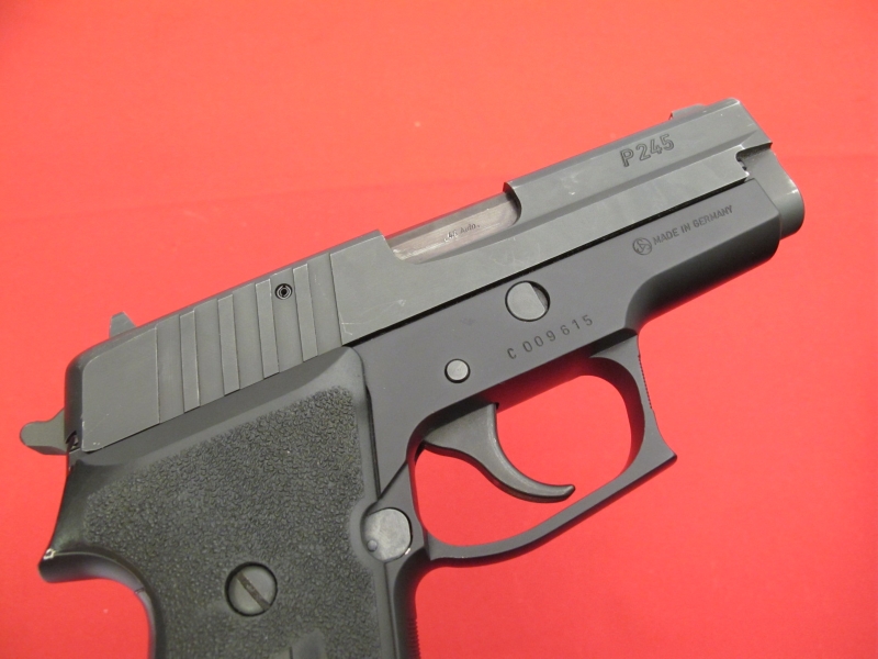 Sig Sauer Model P245 45acp Compact, Nice W/Box, No Reserve For Sale at ...