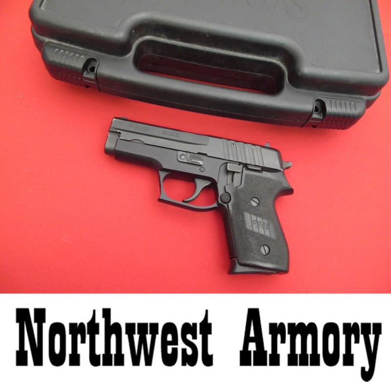 Sig Sauer Model P245 45acp Compact, Nice W/Box, No Reserve For Sale at ...