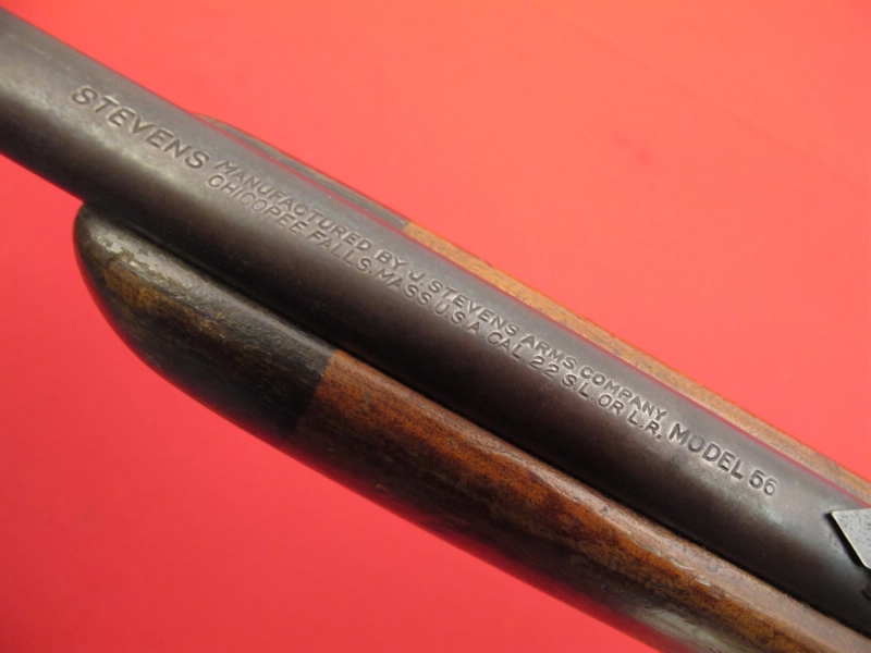 Stevens Model 56 22lr, No Magazine, No Reserve For Sale at GunAuction ...