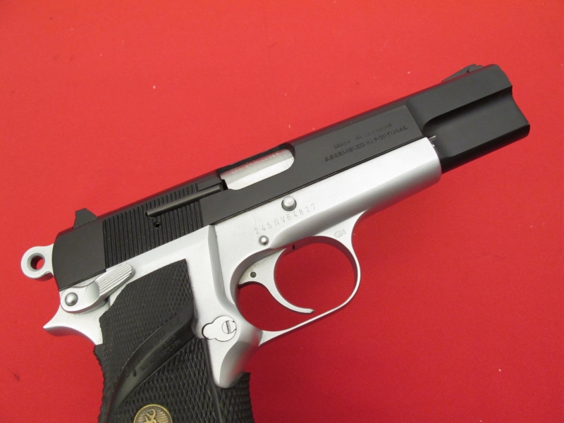 Browning Hi Power 9mm Practical, Two-Tone, No Reserve For Sale at GunAuction.com - 11320965
