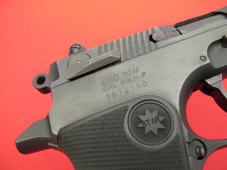 Star Model 30m 9mm, 15rd Mag, Made In Spain, Interarm, No Reserve For ...