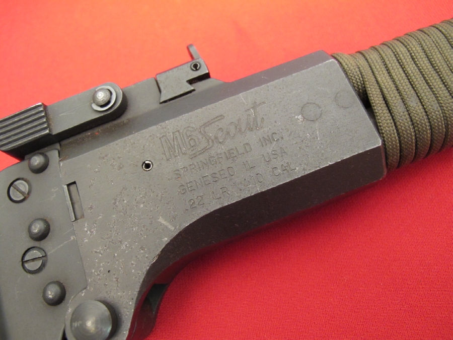 Springfield M6 Scout 22lr/.410 , Factory Hard & Soft Case,No Reserve ...