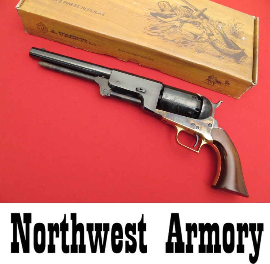 Uberti 1847 Colt Walker 44cal Blue, 9 Inch, New In Box, No Reserve For ...