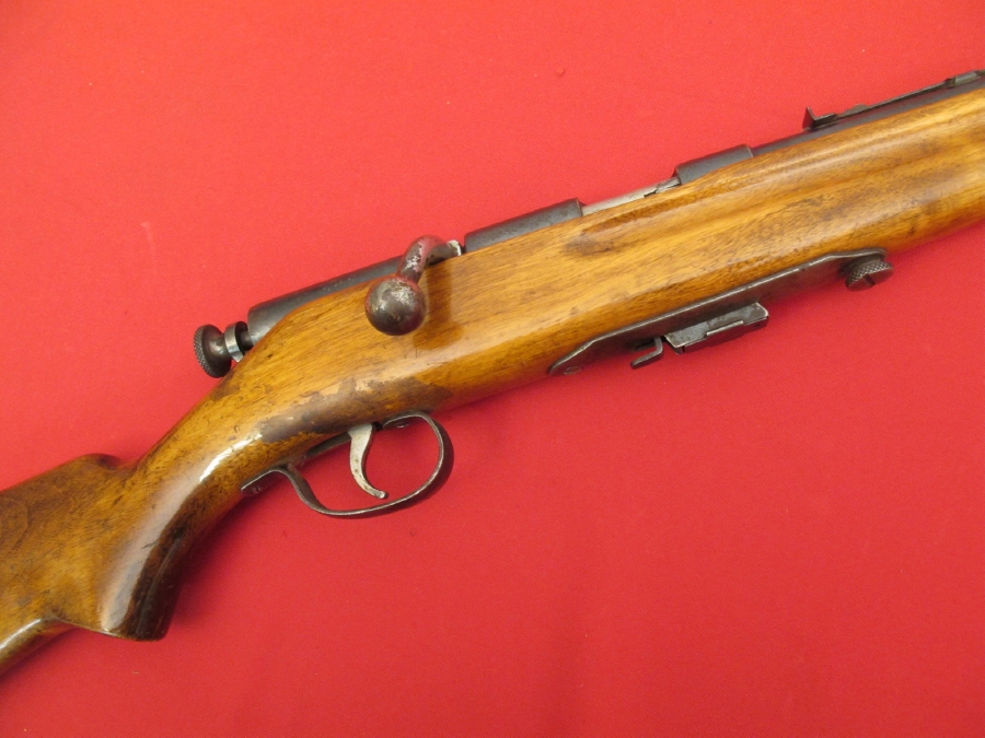 J Stevens/Springfield Model 56 22lr, 24in Blue/Wood, No Reserve For ...