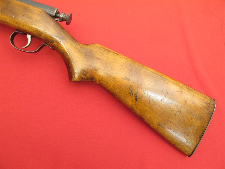 J Stevens/Springfield Model 56 22lr, 24in Blue/Wood, No Reserve For ...
