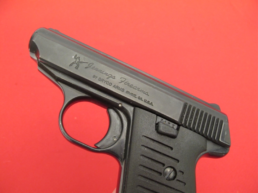 Bryco Jennings J25 25acp Blue, W/Box, No Reserve For Sale at GunAuction ...