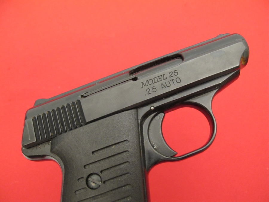 Bryco Jennings J25 25acp Blue, W/Box, No Reserve For Sale at GunAuction ...