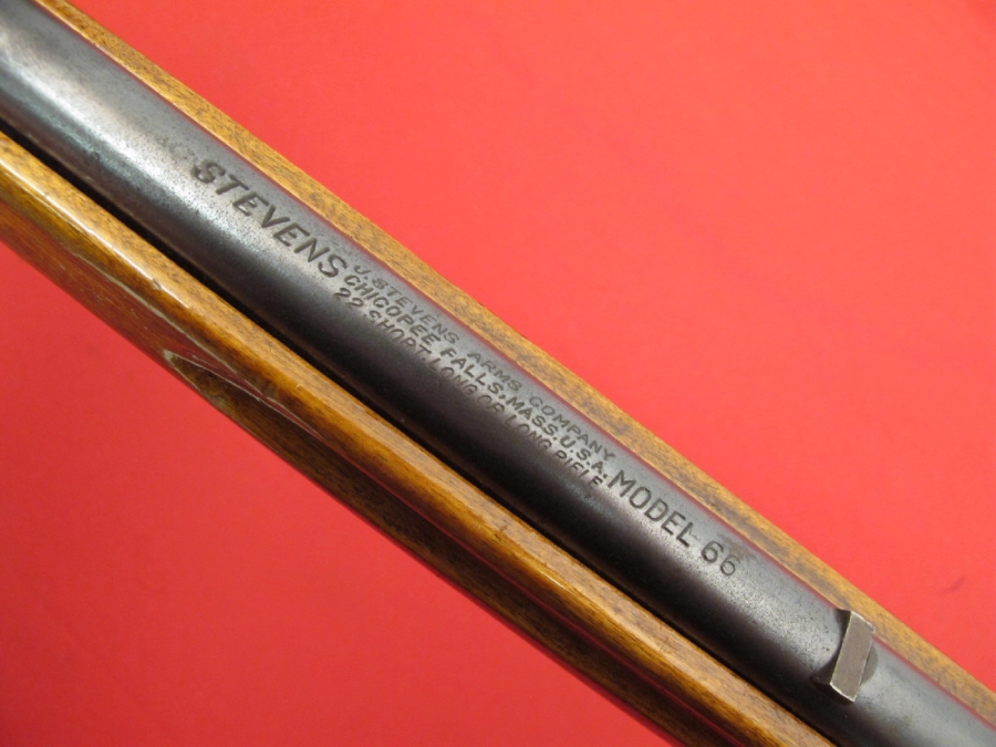 Stevens Model 66 22lr No Reserve For Sale at GunAuction.com - 12169823