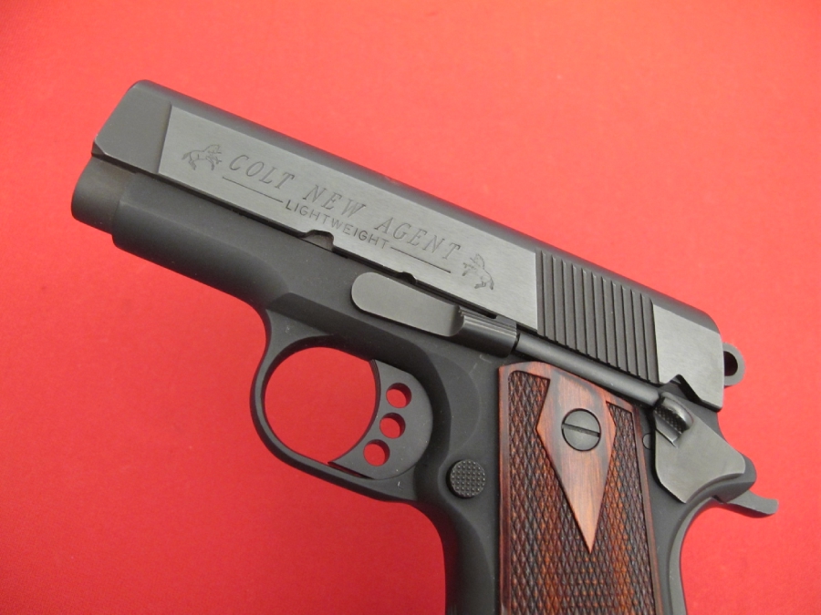 Colt New Agent 9mm, 100 Years Of Service Model, W/Box, No Reserve For ...