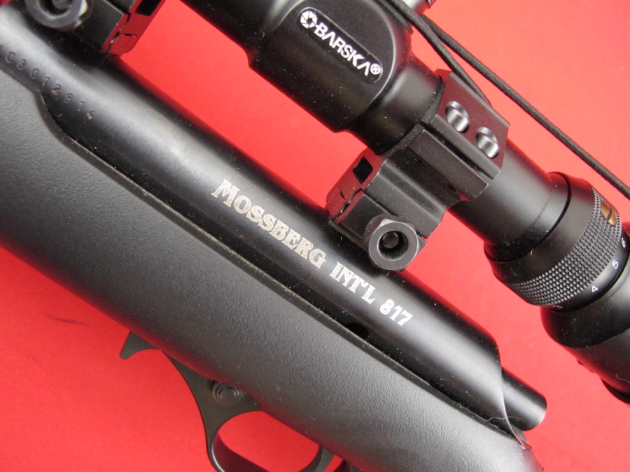 Mossberg Model 817 17hmr 21in Blue/Syn, W/Scope & Bipod, No Reserve For ...