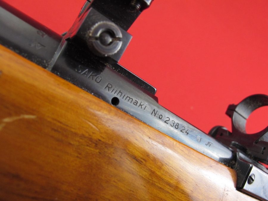 Sako Riihimaki 222 Cal, Made In Finland, 24in Hb, W/Rings, No Reserve ...