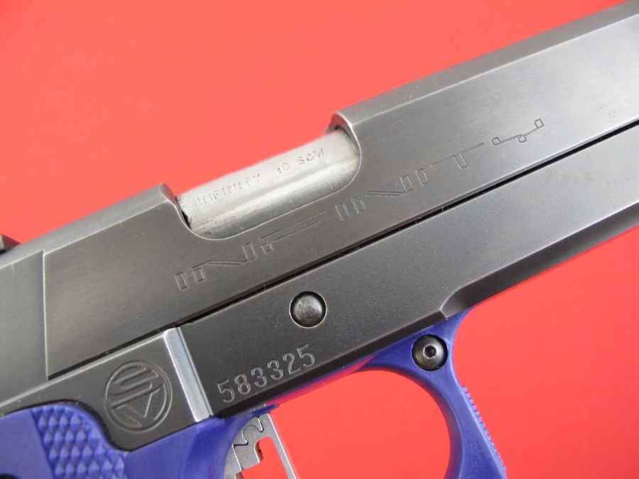 Svi Infinity Custom Pistol 40sw, W/ 4 High-Cap Mags No Reserve For Sale ...