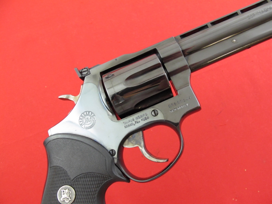 Taurus Model 689 357mg 6in Blue, Pachmayr Grips, No Reserve For Sale at ...