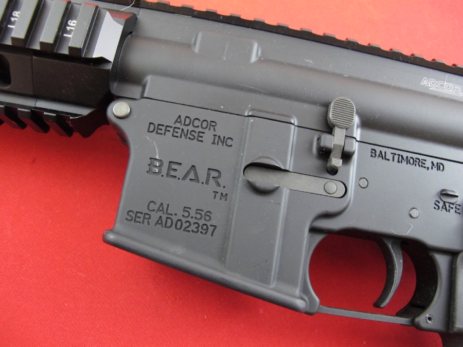 Adcor Defense B.E.A.R. Ar-15 Forward Charging Handle, Optic Ready W ...