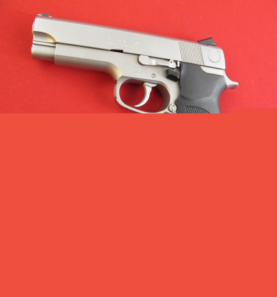 Smith & Wesson Model 1076 Stainless, No Reserve For Sale at GunAuction ...