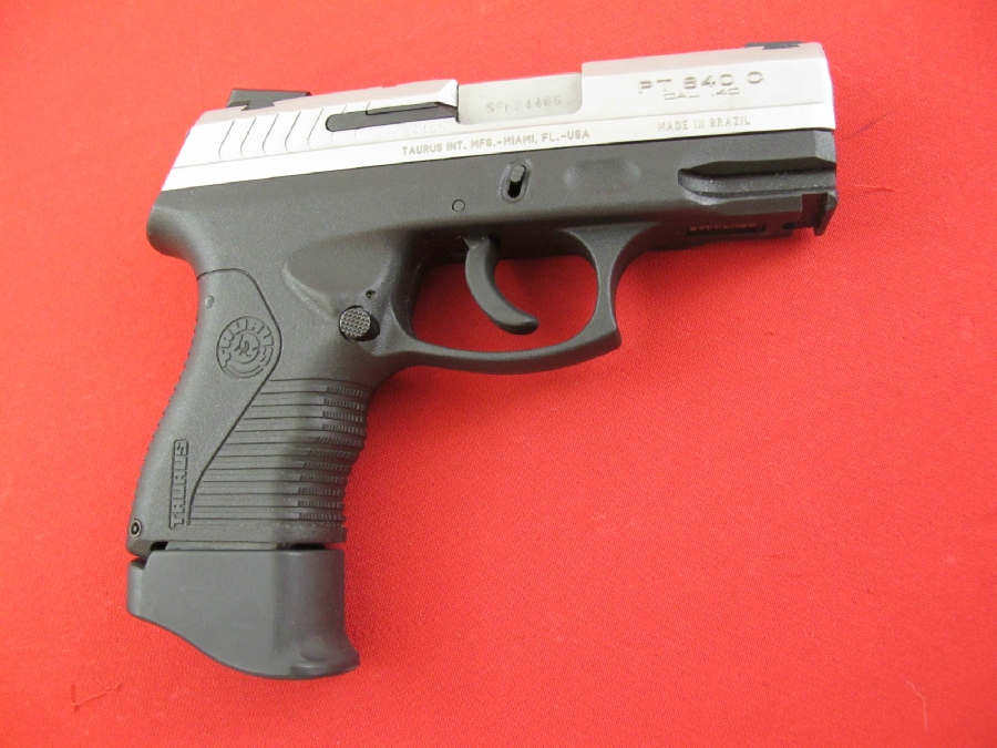 Taurus Model Pt 840c 40sw 3.5in Stainless, No Reserve .40 S&W For Sale ...