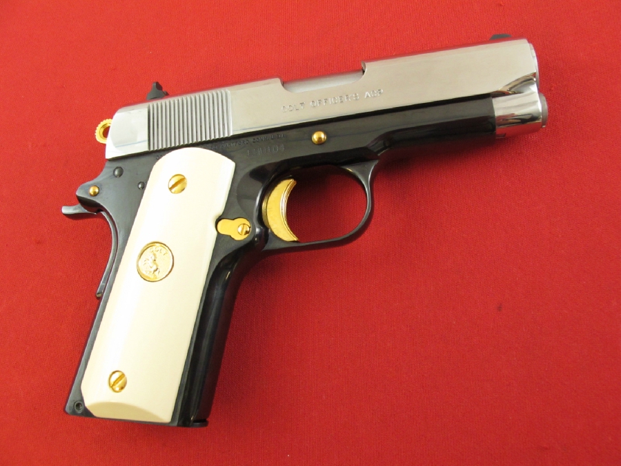 Colt Ultimate Officers Ii 45acp 3.75in Two Tone, W/Box, No Reserve .45 ...
