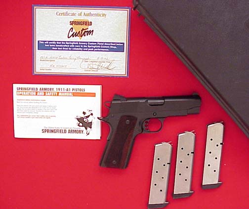 Springfield Custom Shop, .45 Custom Carry Champion, No Reserve For Sale ...