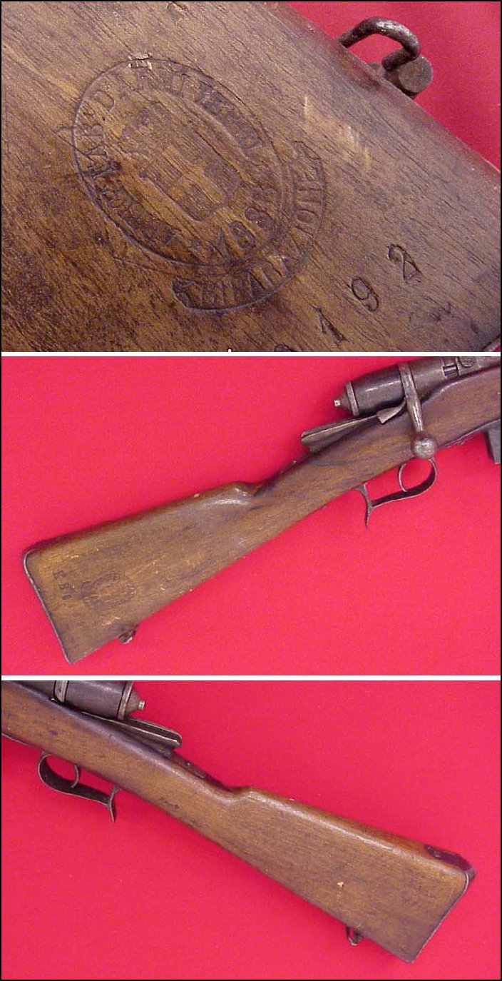 Italian 1884 Vetterli Rifle W/Vitali-Style Magazine, Antique For Sale ...