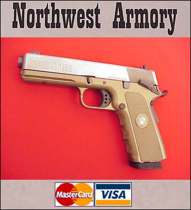 Alchemy Arms Spectre Si 45acp Stainless Steel Visa/Mc Ok, No Reserve ...