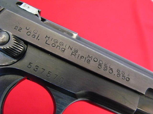 Jc Higgins Model 85 22lr Made In France, Visa/Mc Ok, No Reserve For ...