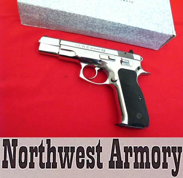 Cz Model 75b 9mm Stainless Like New In Box For Sale at GunAuction.com ...