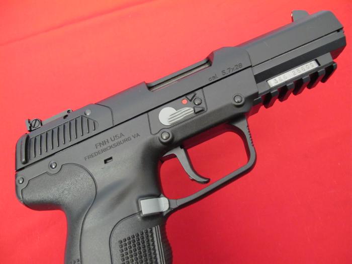 Fn Five Seven Usg 7.5x28 Pre-Owned, Unfired, W/Box & 3 Magazines For ...