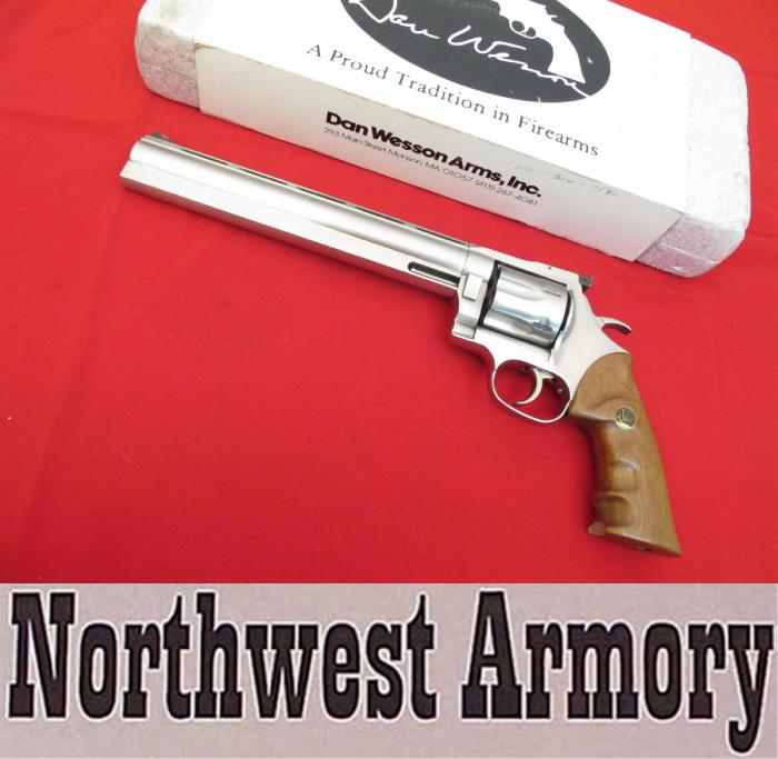 Dan Wesson Model 744vh 44mg Stainless, W/Box For Sale at GunAuction.com ...