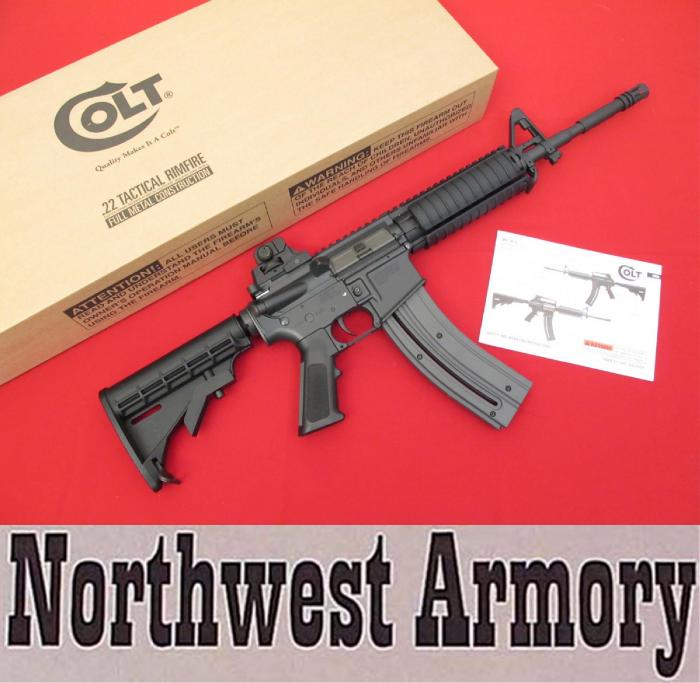 Colt M4 Ops Ar-15 22lr Like New In Box For Sale at GunAuction.com - 9705723
