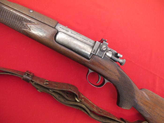 Springfield 1898 30/40 Krag Sporterized, W/Sling & Redfield Peep Sight ...