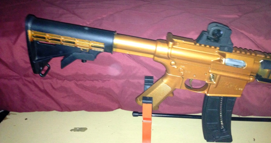 Smith & Wesson Custom S&W M&P 15 22, Awesome For Sale at GunAuction.com ...