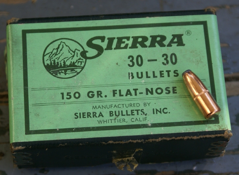 .30 Caliber Bullets Sierra 150 Gr Fn (30/30) Full For Sale at ...