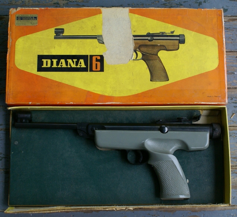 Rws Diana Model 6 .177 Pellet Pistol W/Box Germany For Sale at ...