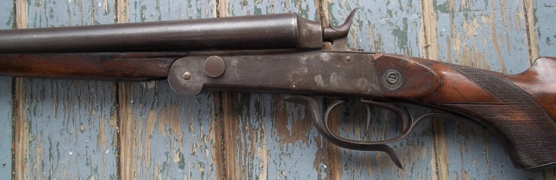 German Double Barrel Shotgun Meyer Nurnberg German 16 Ga Folding Hammer ...