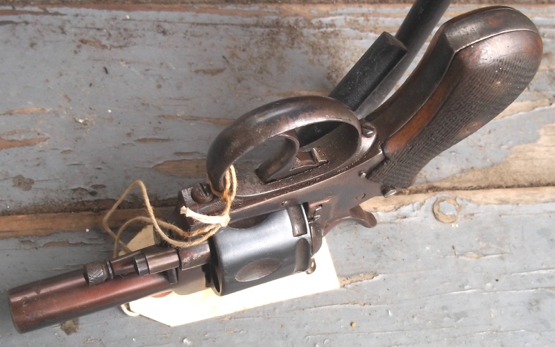 German, Nagant Style European 380 Cal. Bulldog Revolver 38 Short Colt ...